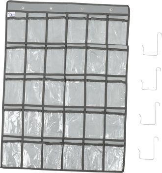 Valiclud Fächer Aufbewahrungstasche Hängend Tür Organizer Wandtasche Aus Weichem Vliesstoff Mit Haken Für Schlüssel Handy Slipper Aufbewahrung Zuhause Einfach 