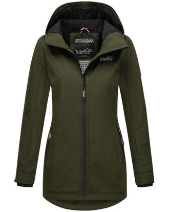 Marikoo Damen &Uuml;bergangsjacke Honigbeere mit Kapuze