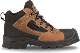 Jallatte Chaussures de s&eacute;curit&eacute; hautes marron et noire JALTEX SAS S3 CI WR SRC 45 - Marron/Noir