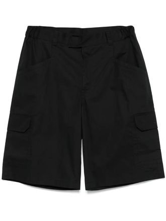 GR10K short en popeline à poches cargo - Noir