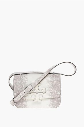 Tory Burch Lizard Effect ELEANOR Leather Shoulder Bag Größe Unica