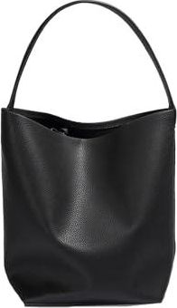 Generic Grands sacs seau en daim/cuir pour femmes, style r&eacute;tro, souples et pratiques, id&eacute;aux pour le travail et le shopping