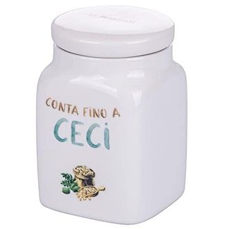 Villa D'Este Home Tivoli Dose Kichererbsen 750 ml in New Bone China, Le Travisate