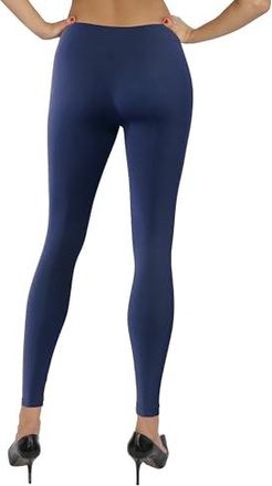 Sesto Senso Leggings sans Couture Femme Long Taille Unique Pantalon Fitness Sport Yoga