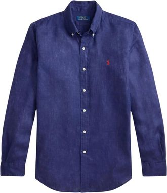 Ralph Lauren Homme, Chemises, Bleu, Taille: L New Classic Shirt