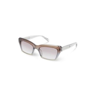 Police Femme, Accessoires, Brun, Taille: ONE Size Resin Frame Square Lunettes de soleil