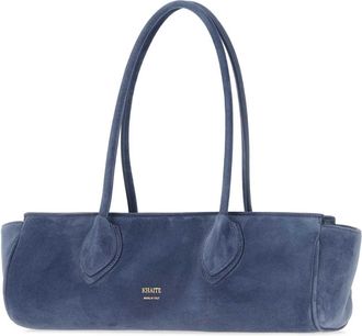 Khaite Donna Shoulder Bag - Blue