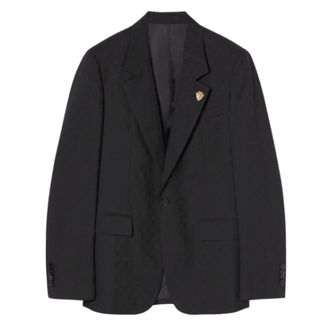 Gucci Herren, Anz&uuml;ge, Schwarzk, MGr&ouml;&szlig;e