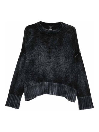 Avant Toi Pull Col Rond - Bleu Fonc&eacute;