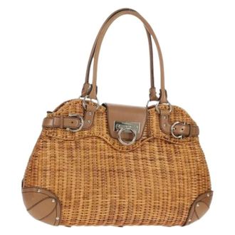 Ferragamo Pre-owned Hand Bag - - Pre-owned - Damen - Braun - ONE SIZE