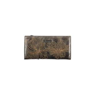 Desigual Bestickte Geldb&ouml;rse mit Blumenmuster - - Accessories - Damen - Braun - ONE SIZE