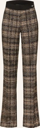 Cambio Cambio Bootcut-Hose Francis Aus Samt braun