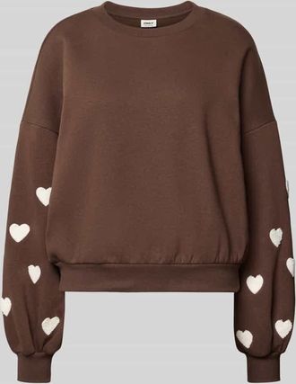 Only Regular Fit Sweatshirt aus Baumwoll-Mix Modell MACY