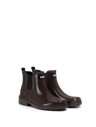Aigle Damen Carville 2 Gummistiefel, Cocoa-Braun, 37 EU