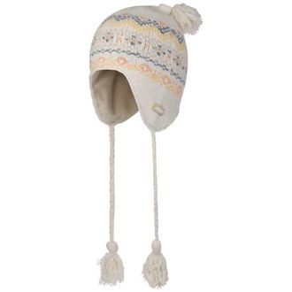 Barts Bonnet P&eacute;ruvien Toucam Bonnet prot&egrave;ge Oreilles (Taille Unique - Blanc cr&egrave;me)