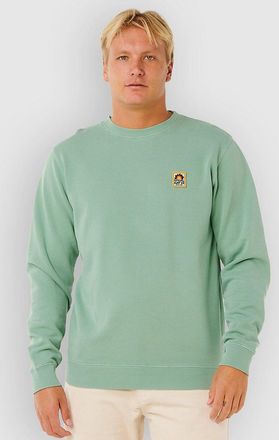 Rip Curl Pacific Rinse Patch Crew Sweater aloe