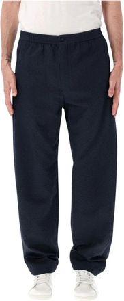 Emporio Armani Homme, Pantalons, Bleu, Taille: XL Icon Technical Seersucker Pantalons