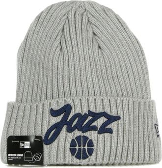 New Era Utah Jazz NBA Entwurf Beanie - - Accessories - Herren - Grau - ONE SIZE