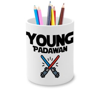 Fabulous Stifteköcher aus Keramik - Young Padawan Star Galaxy Knight - 325 ml