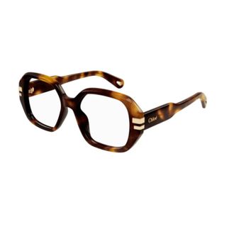 Chlo&eacute; unisex, Accessoires, Brun, Taille: 53 MM West Square Frame