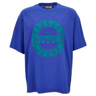 Versace T-Shirts und Polos - - Tops - Herren - Blau - XS