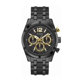 Guess Homme, Accessoires, Noir, Taille: ONE Size Montre Multifonction Resistance