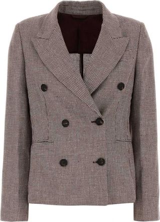 Brunello Cucinelli Femme, Vestes, Multicolore, Taille: 38 FR Veste type tailleur