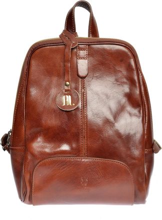 Anna Luchini Kastanienbraun Rindsledertasche