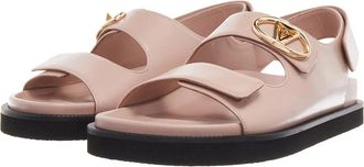 Valentino Garavani Sandalen - Sandal Vlogo - Gr. 39 (EU) - in Beige - f&uuml;r Damen