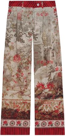 Pierre-Louis Mascia Femme, Pantalons, Multicolore, Taille: 38 FR Diomede Wide Pantalons