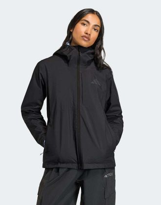 adidas adidas Performance - Terrex Multi 2.5 Climaproof - Veste imperm&eacute;able doubl&eacute;e - Noir