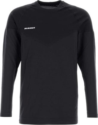 Mammut Homme, Tops, Noir, Taille: M T-shirt en mélange de nylon extensible