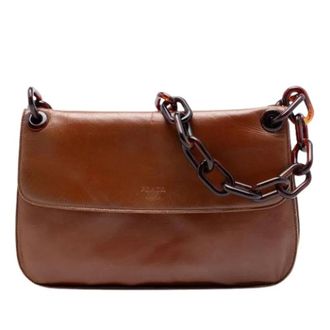Prada Pre-owned Vintage Schultertasche - - Pre-owned - Damen - Braun - ONE SIZE