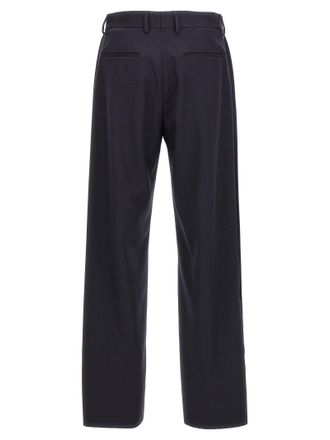 Fendi Wool Cr&ecirc;pe Trousers - Black