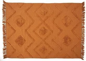 The Home Deco Factory Ethinic Tufte Terracotta Teppich, 120 x 170 cm