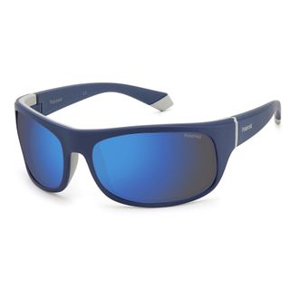 Polaroid Brille PLD 2125/S Gr&ouml;&szlig;e 66-18 mm Blau Grau polarisiert