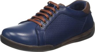 Andrea Conti Damen Boot Sneaker, dunkelblau/Mokka, 37 EU