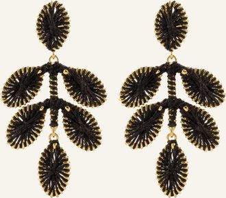 Lott. Gioielli Lott.Gioielli Ohrh&auml;nger Beatrice Ce Si Flower Leafs M Brown By Glambou gold