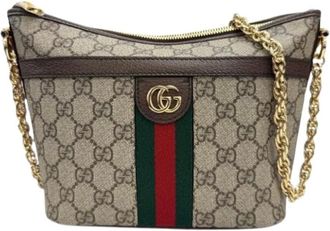 Gucci Sac cabas Ophidia Pre-owned - Femme - Pre-owned - Beige - Taille: ONE Size