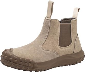 Generic Bottines de travail pour homme - Bottes de s&eacute;curit&eacute; &agrave; enfiler - R&eacute;sistantes &agrave; la perforation - Chaussures de travail populaires &agrave; semelles &eacute;paisses - 