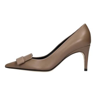 Sergio Rossi Mfi968 Pump - - Shoes - Damen - Braun - 35 EU
