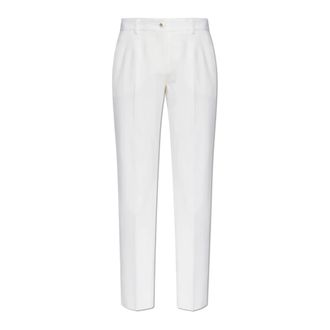 Dolce & Gabbana Wollhose - - Trousers - Damen - Wei&szlig; - S