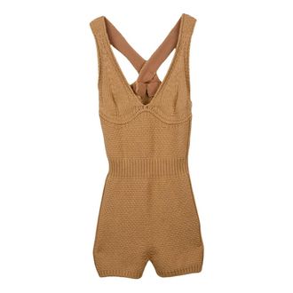 Max Mara Tutina in Tricot - - Jumpsuits & Playsuits - Damen - Braun - XS