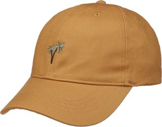 Barts Posse Palm Cap Basecap Baseballcap Curved Brim Strapback Damen/Herren - Metallschnalle, mit Schirm Winter Herbst Frühjahr Sommer Frühling-Sommer Herbs