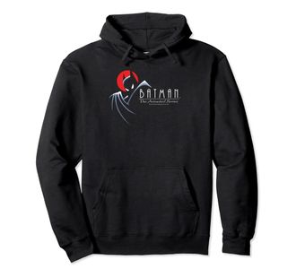 DC Comics Batman: Animated Series Silhouette Logo Pullover Hoodie