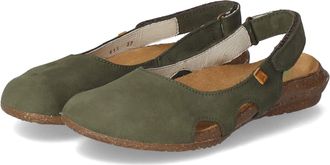 El Naturalista Damen Klassische Sandalen Wakataua, Frauen Sandalen,Strandschuhe,Sandaletten,bequem,Sommerschuhe,offene Schuhe,KAKI,39 EU / 6 UK