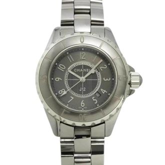 Chanel Montre vintage Pre-owned - Femme - Pre-owned - Gris - Taille: ONE Size