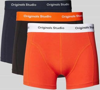 Jack & Jones Trunks mit elastischem Label-Bund Modell VESTERBRO im 3er-Pack