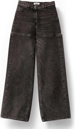 The Attico Schlagjeans - Schwarz