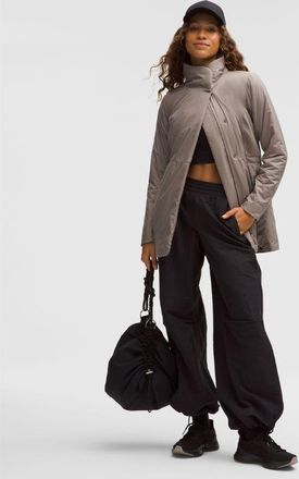 lululemon Longue Veste Sleek City pour Femmes - Gris - Taille 2XS